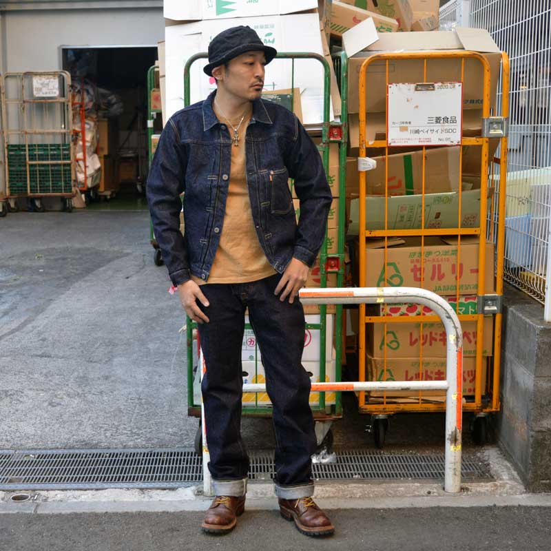 graphzero "GZ-GJ1ST" 16oz JEAN JACKET WW2 1ST Right Hand – BEARS' -TOKYO-