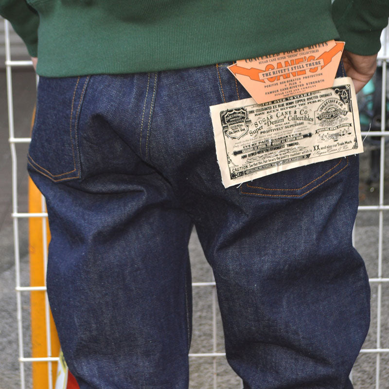 SUGAR CANE "SC49005" Super “Denim” Collectibles #05 14.25oz. BLUE DENI ...